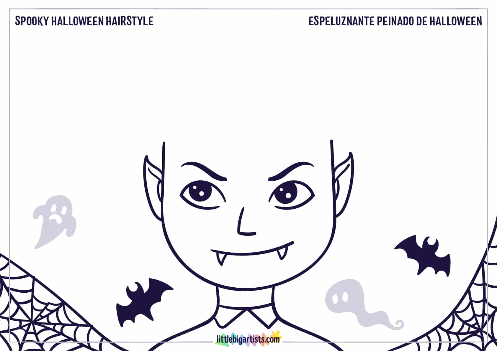 Spooky Fun: 9 Printable Halloween Drawing Activities for Kids - Little ...